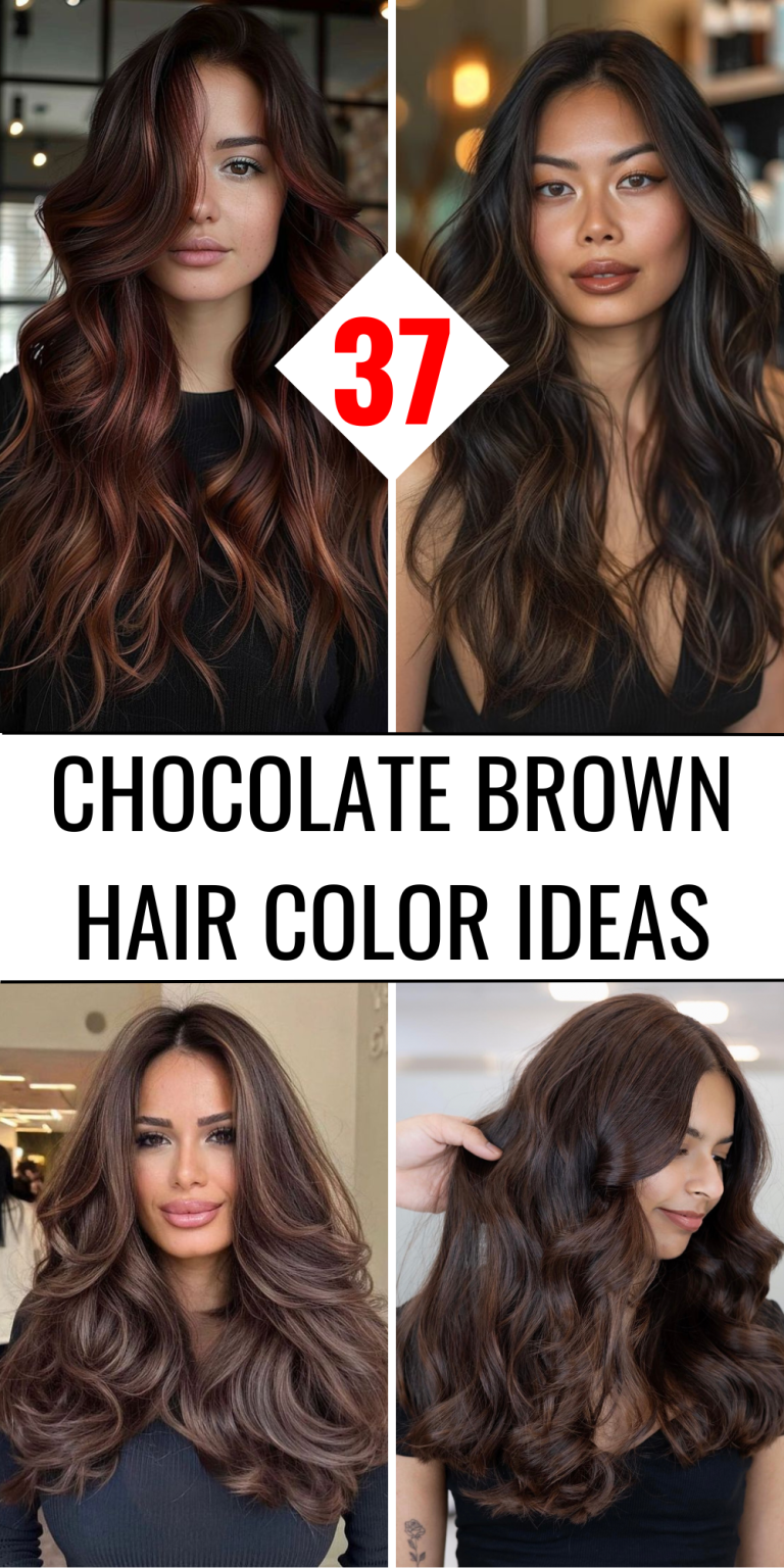 37 Trending Chocolate Brown Hair Color Ideas for a Luscious Look ...