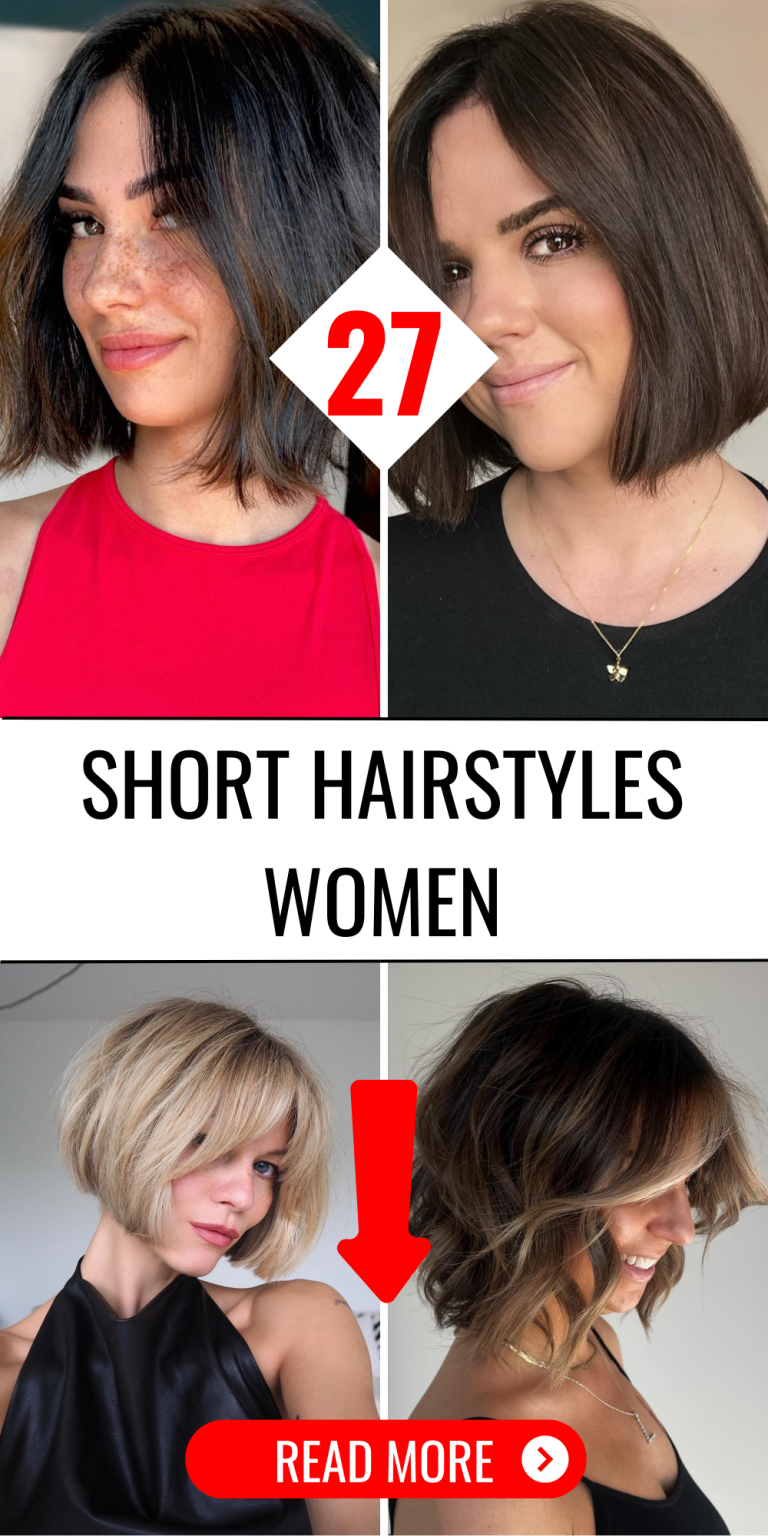 Top 27 Short Hairstyles for Women 2024 – Chic, Trendy & Edgy ...