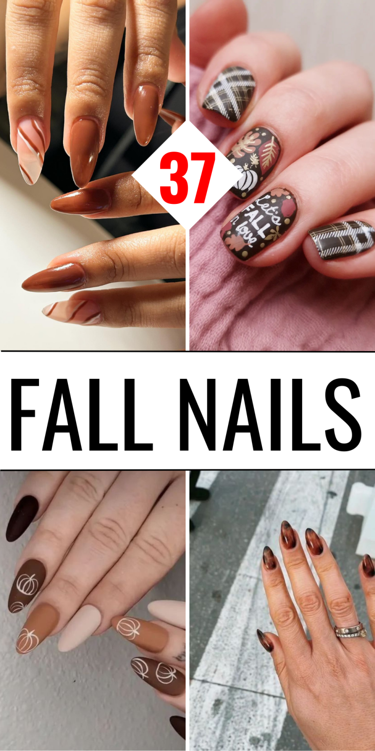 Discover 37 Fall Nails: Chic Trends & Seasonal Nail Art Ideas ...
