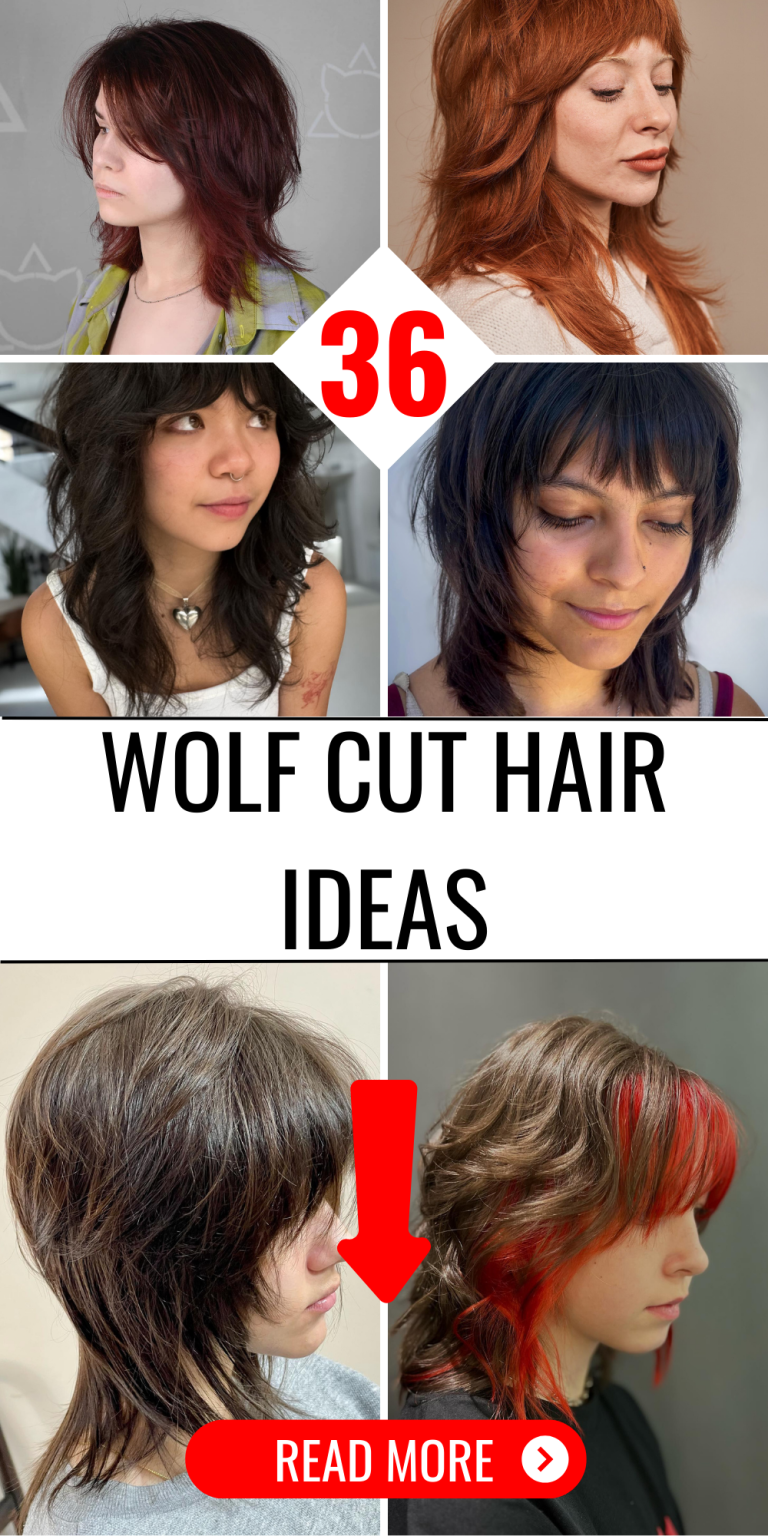 36 Wolf Cut Hair Ideas to Refresh Your Style in 2024 - divagaze.com
