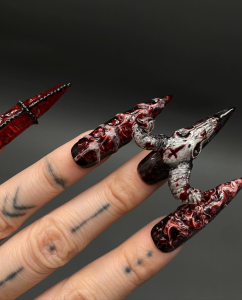 36 Gothic Nails Ideas to Try for a Bold and Edgy Look - divagaze.com