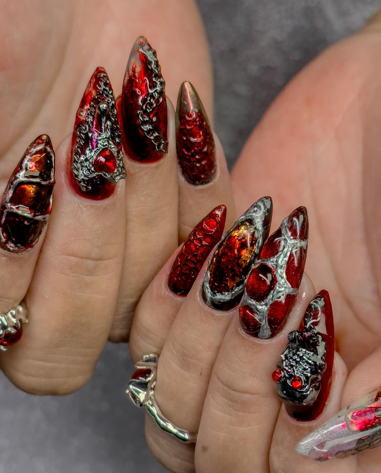 36 Gothic Nails Ideas to Try for a Bold and Edgy Look - divagaze.com