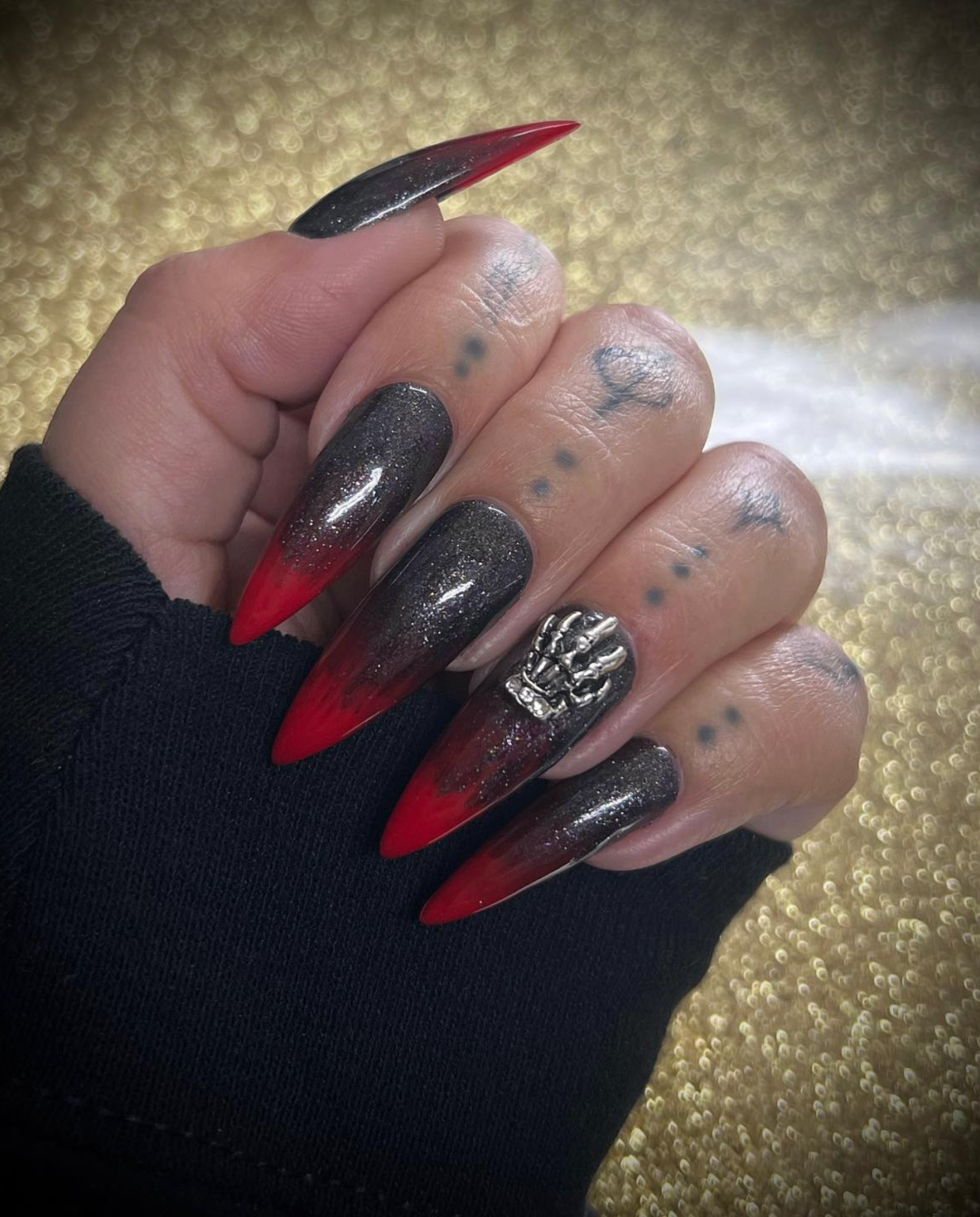 36 Gothic Nails Ideas to Try for a Bold and Edgy Look - divagaze.com