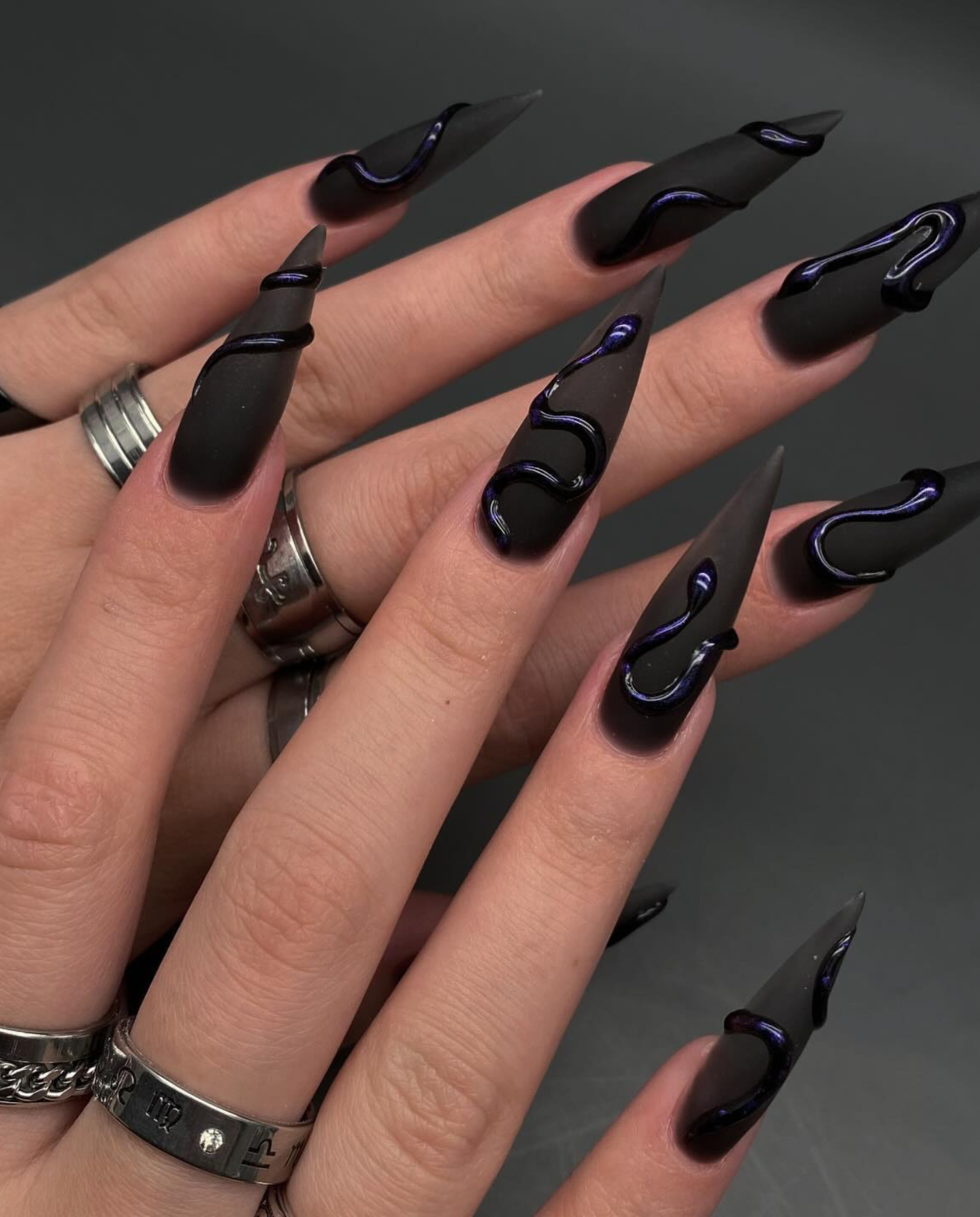 36 Gothic Nails Ideas to Try for a Bold and Edgy Look - divagaze.com