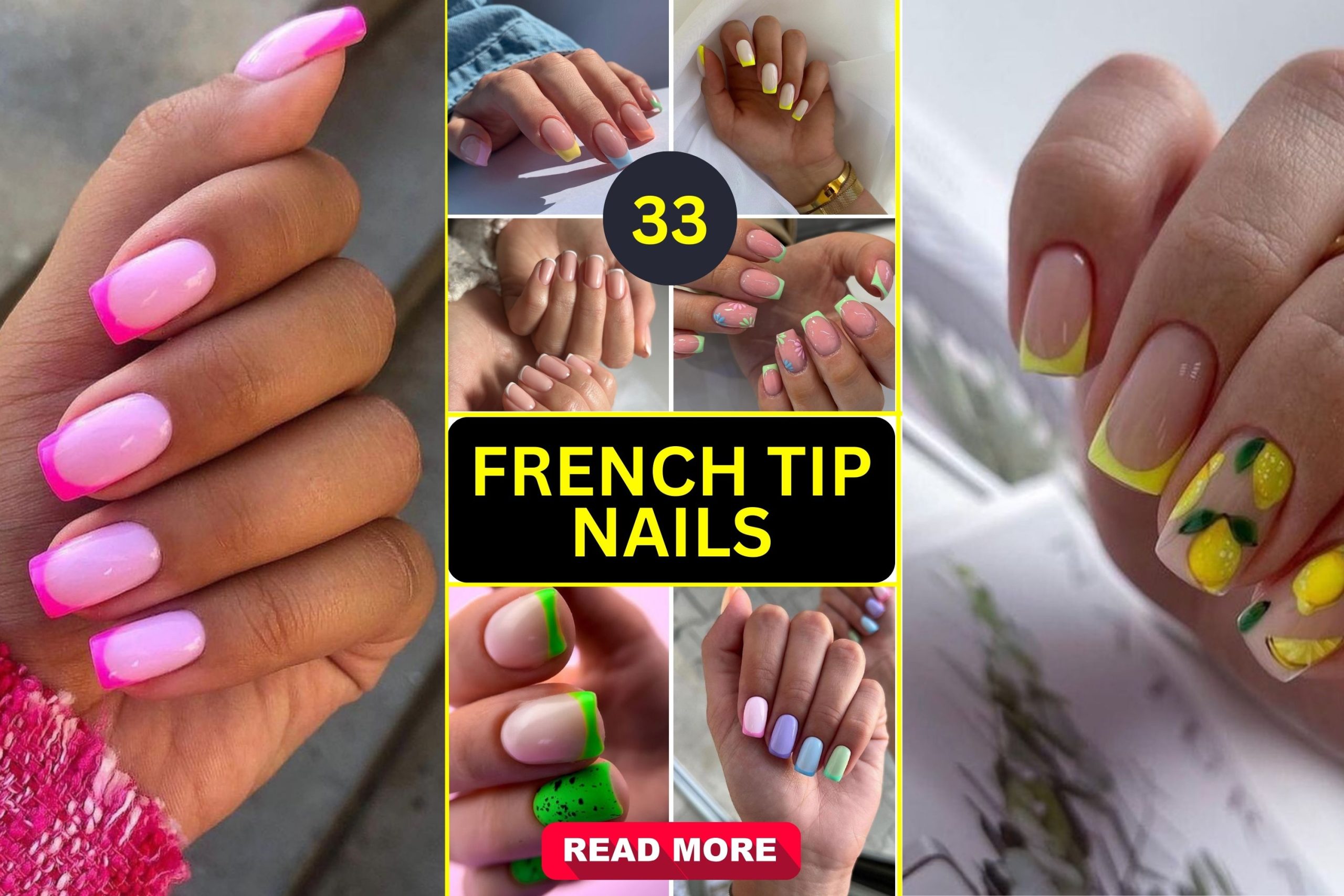 33 French Tip Nails Designs to Refresh Your Look in 2024 - divagaze.com