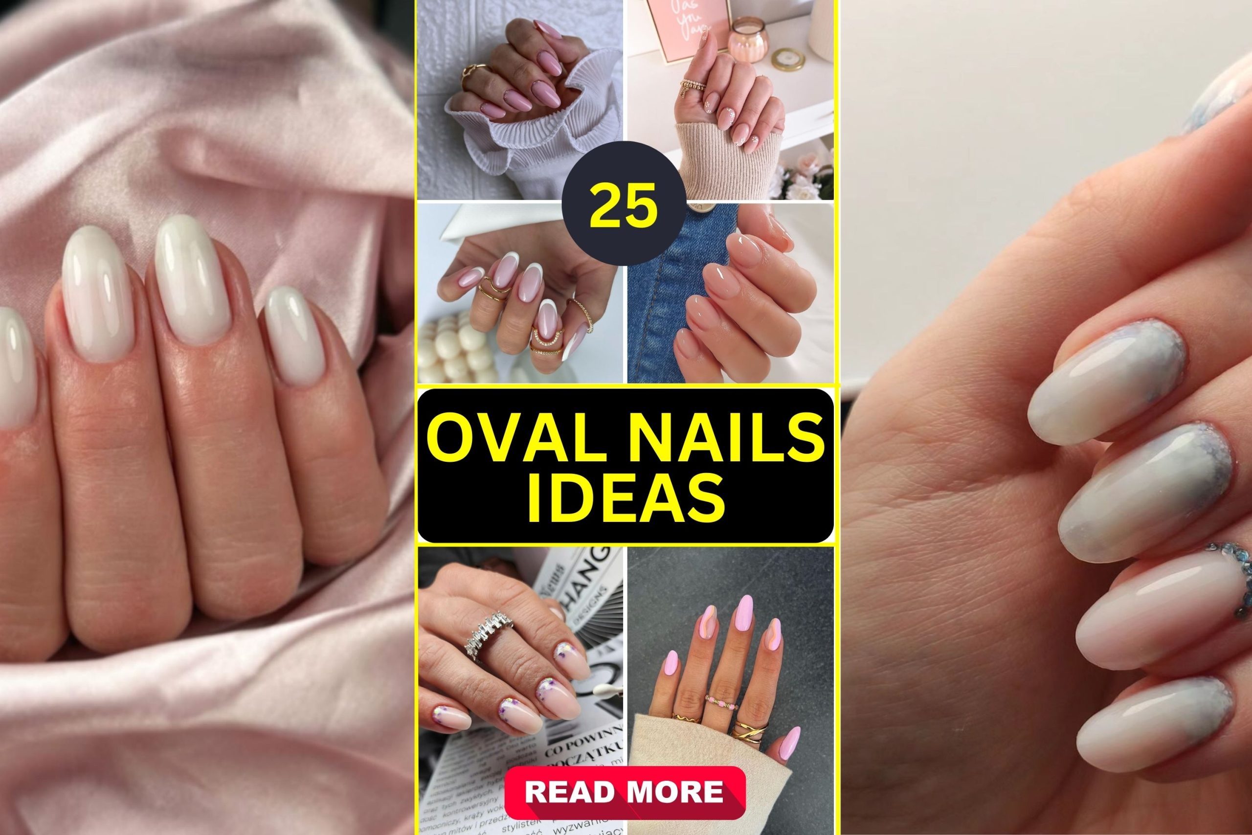 30 Oval Nails Ideas: Trendy, Cute, and Perfect Designs for Every Season ...