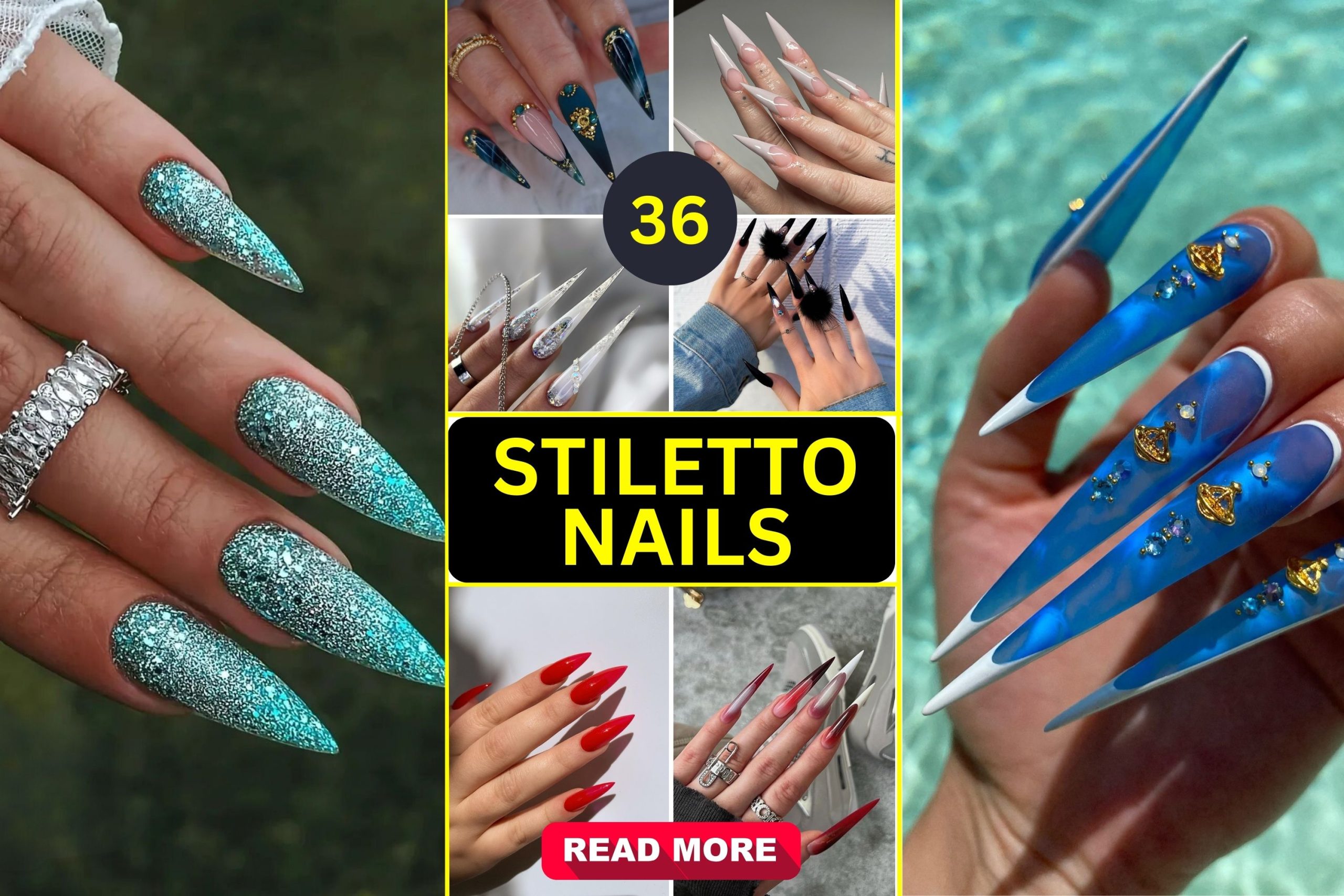 41 Stiletto Nails: Bold, Unique, and Trendy Designs to Elevate Your ...