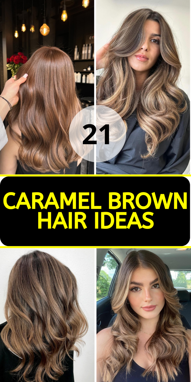 21 Caramel Brown Hair Ideas 2024: Stylish Trends for a Stunning Look ...