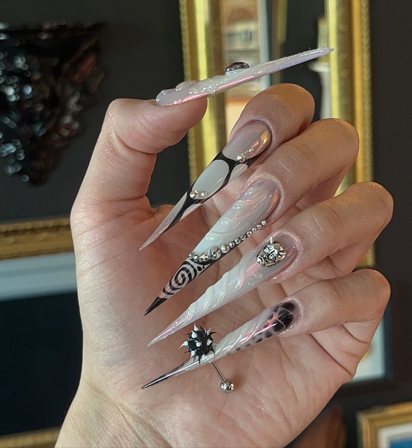 Top 35 Diseños de Uñas Stiletto: Elegancia y Estilo en Cada Punta ...