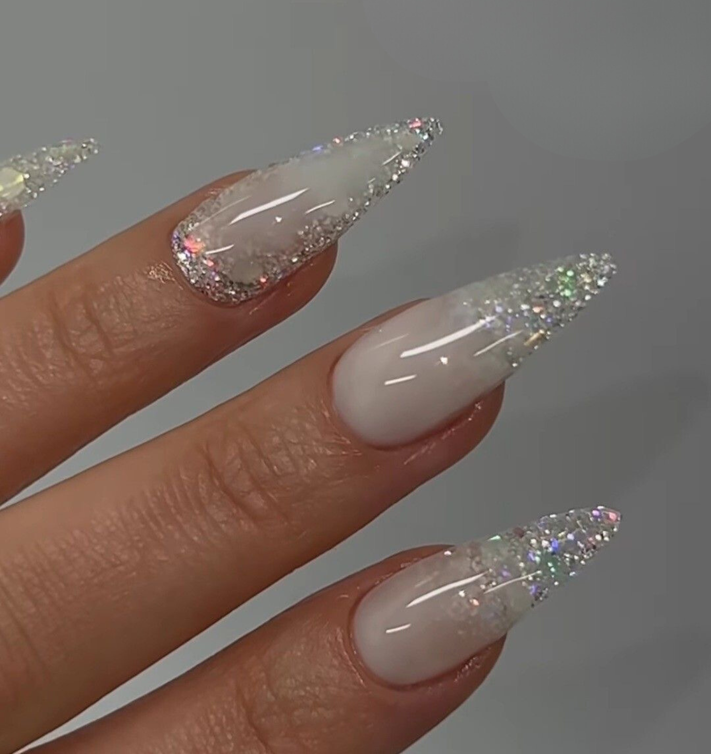 33 Stunning Wedding Acrylic Nails to Make Your Special Day ...