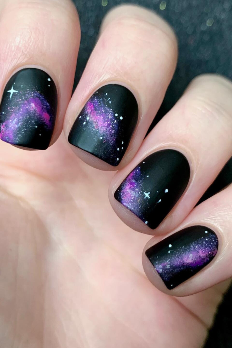 29 Galaxy Nail Art Designs to Shine in 2024: Cosmic Ideas for Stunning ...