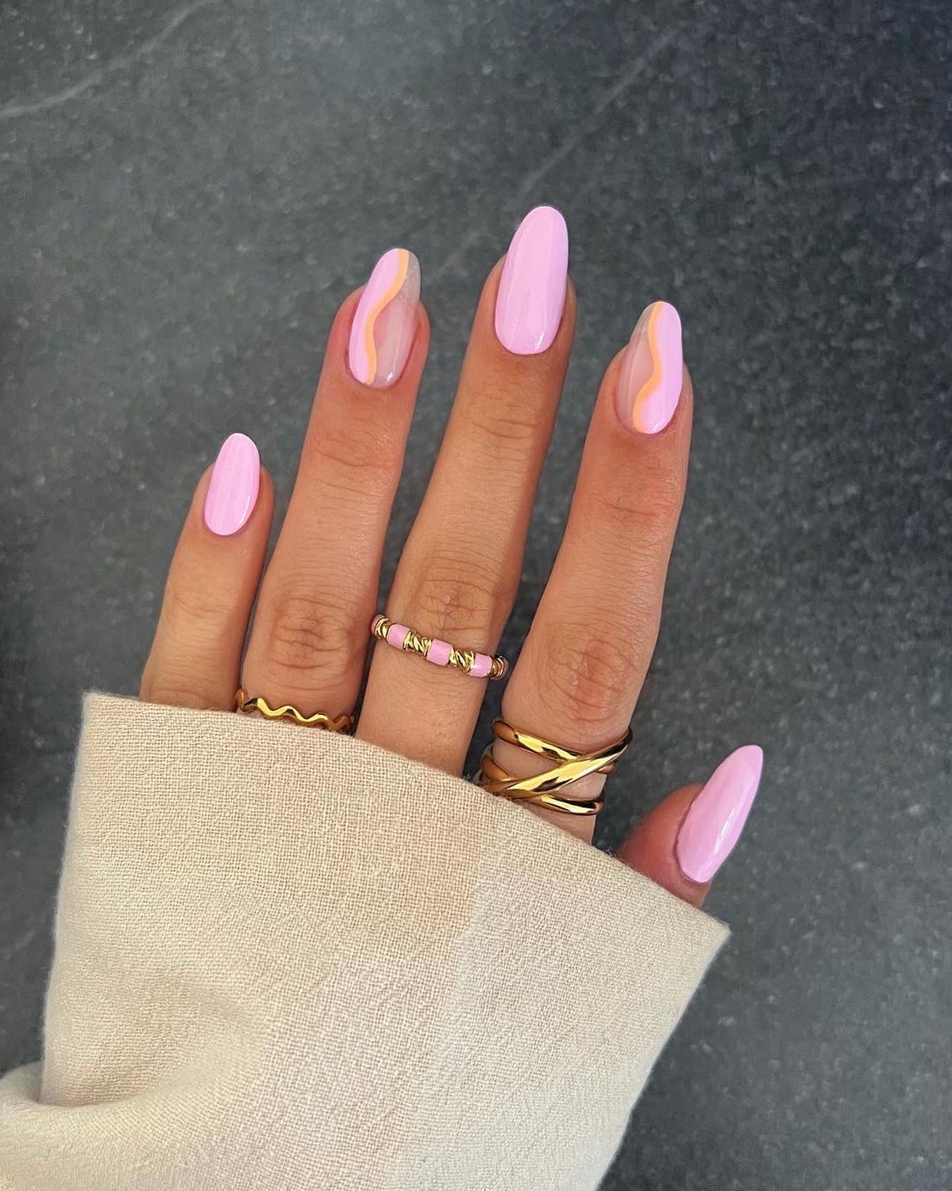30 Oval Nails Ideas: Trendy, Cute, and Perfect Designs for Every Season ...