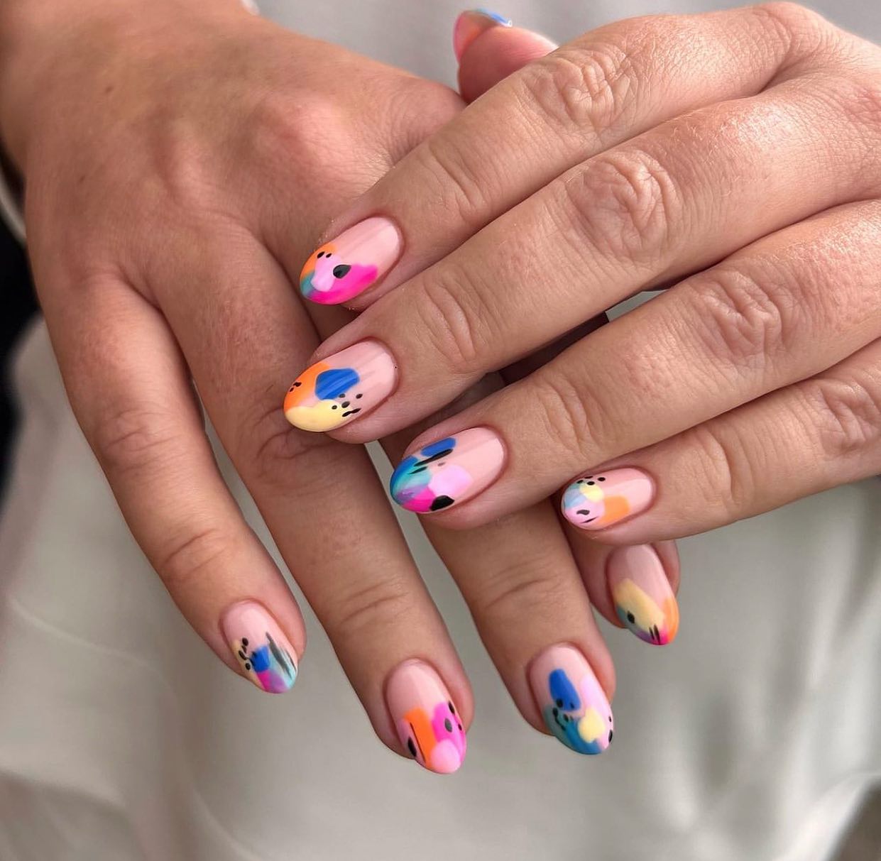32 Abstract Nail Art Designs to Inspire Your Creativity in 2024 ...