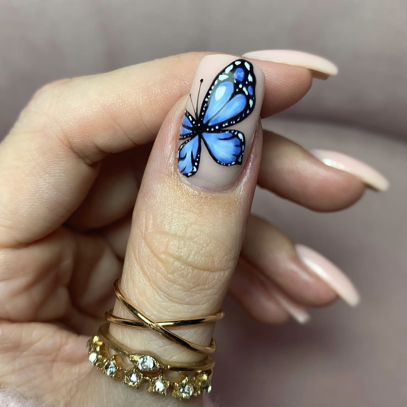 32 Butterfly Nail Art Designs That Will Make Your Nails Stand Out ...