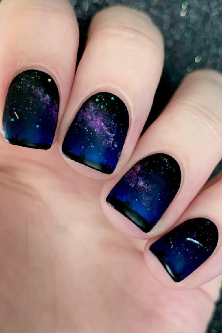 29 Galaxy Nail Art Designs to Shine in 2024: Cosmic Ideas for Stunning ...