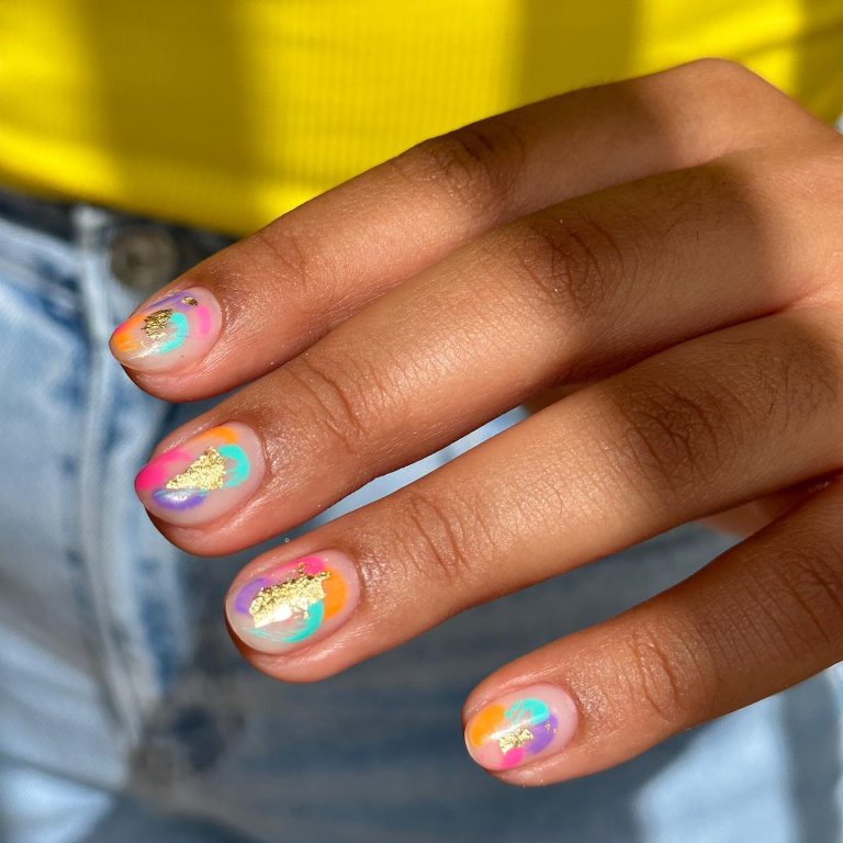 32 Abstract Nail Art Designs to Inspire Your Creativity in 2024 ...