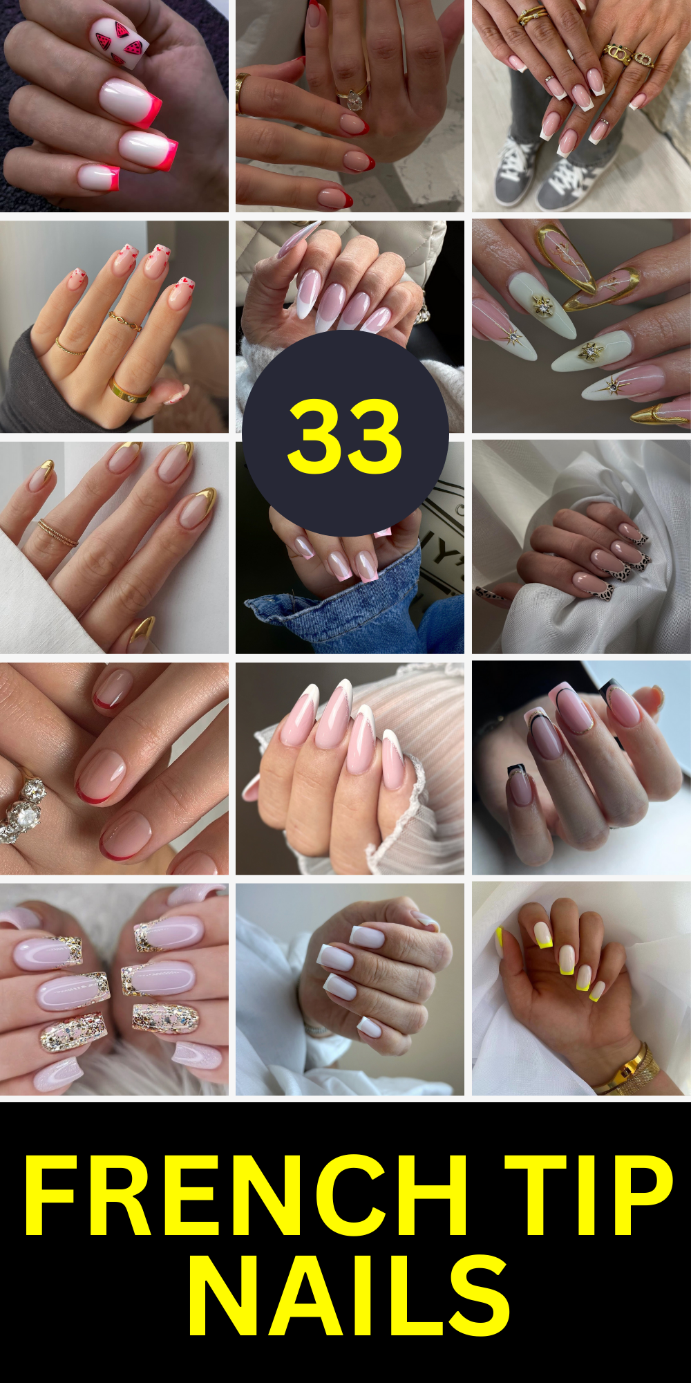 33 French Tip Nails Designs to Refresh Your Look in 2024 - divagaze.com