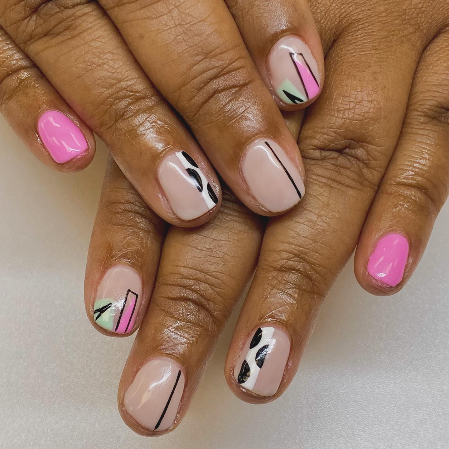 32 Abstract Nail Art Designs to Inspire Your Creativity in 2024 ...