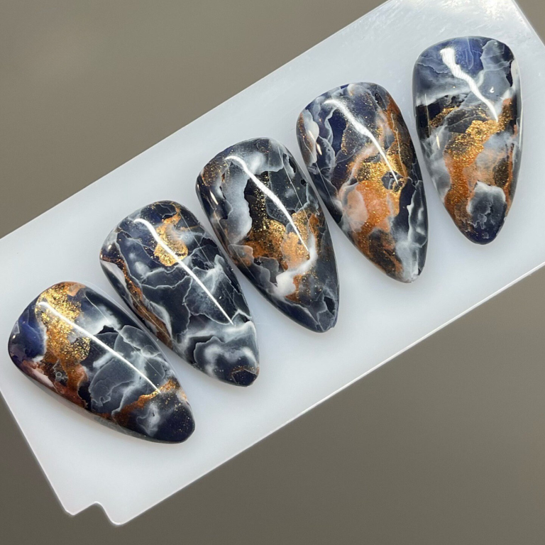 31 Marble Nail Designs: Chic and Trendy Ideas to Elevate Your Nail Game ...