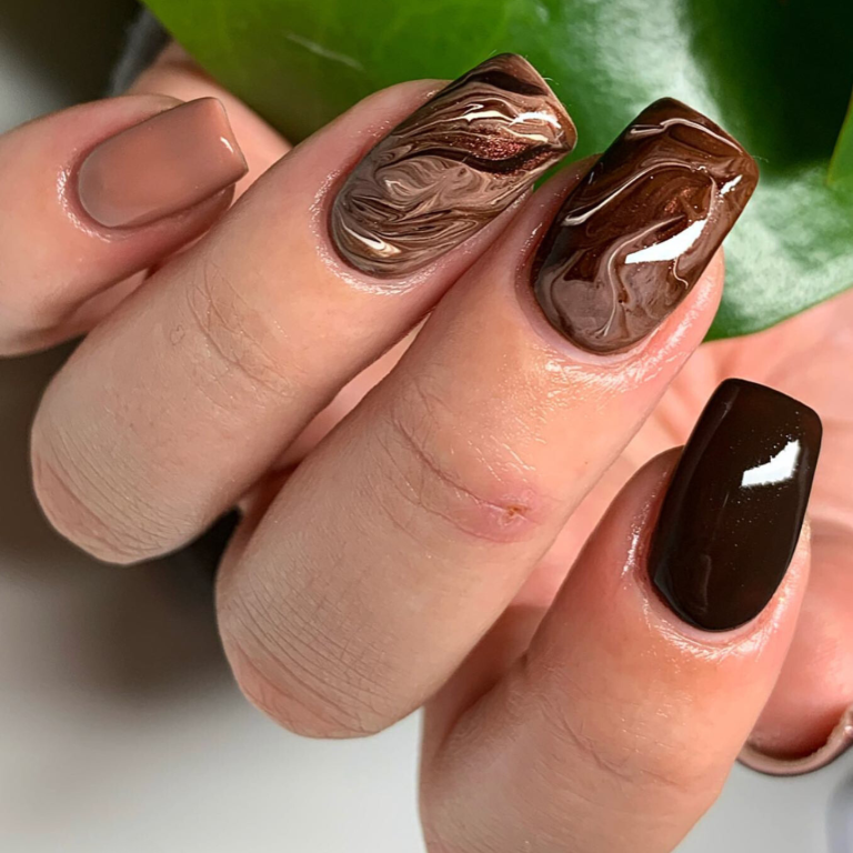 31 Marble Nail Designs: Chic and Trendy Ideas to Elevate Your Nail Game ...