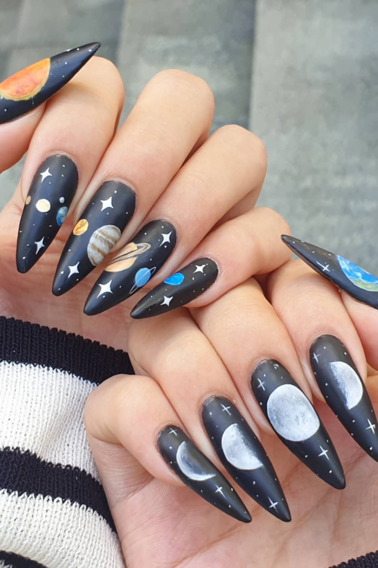 29 Galaxy Nail Art Designs to Shine in 2024: Cosmic Ideas for Stunning ...