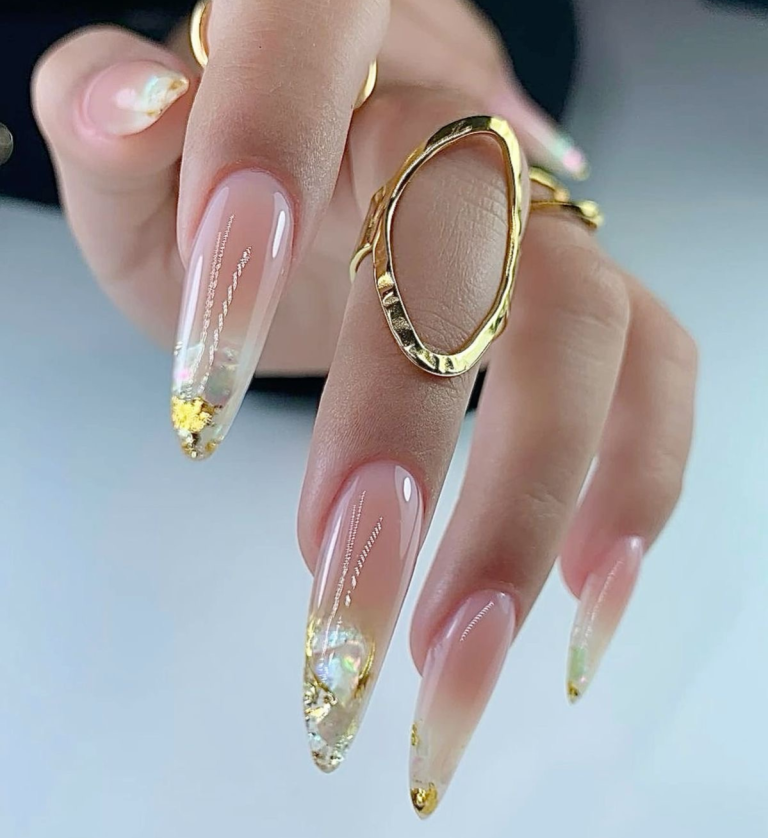 33 Stunning Wedding Acrylic Nails to Make Your Special Day ...