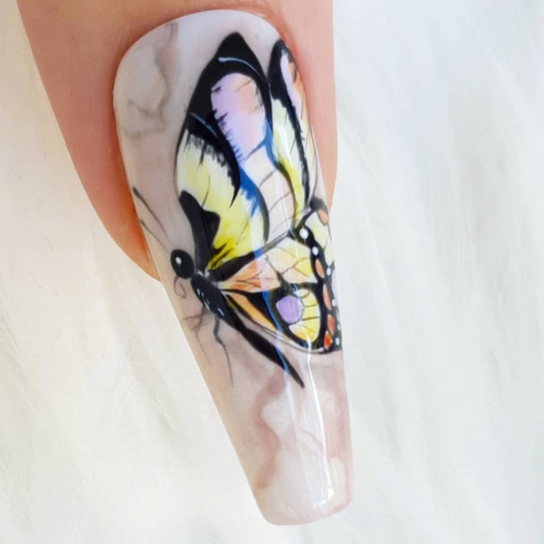 32 Butterfly Nail Art Designs That Will Make Your Nails Stand Out ...