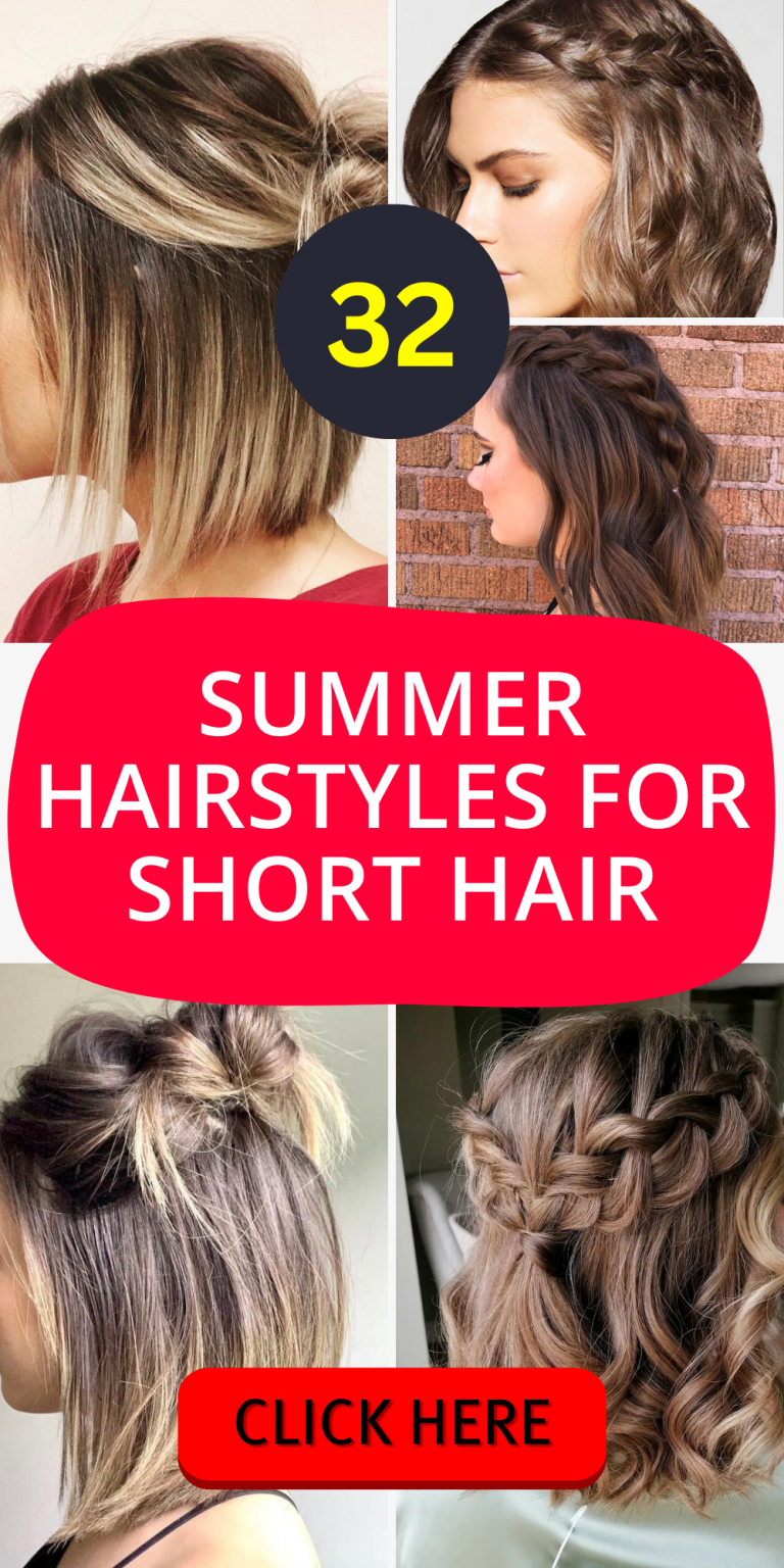 Trendy 2024 Guide: 32 Summer Hairstyles for Short Hair - divagaze.com