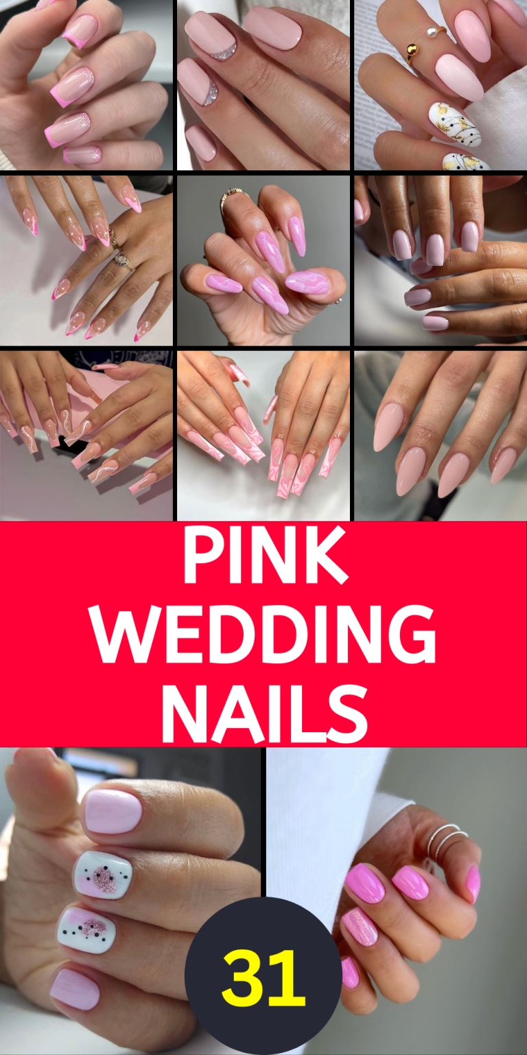 31 Stunning Pink Wedding Nails Designs – Perfect Choices for Every ...