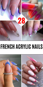 28 Stunning French Acrylic Nails Designs for 2024 You Need to Try Now ...