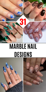 31 Marble Nail Designs: Chic and Trendy Ideas to Elevate Your Nail Game ...
