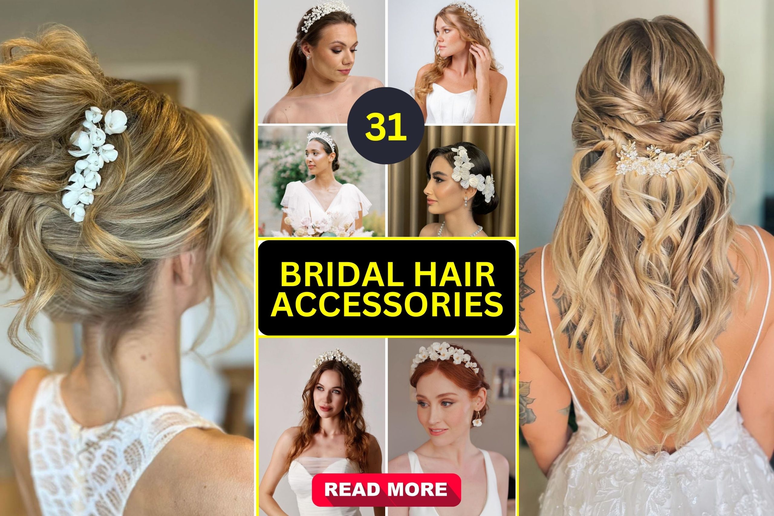 31 Bridal Hair Accessories to Elevate Your Wedding Look in 2024 ...