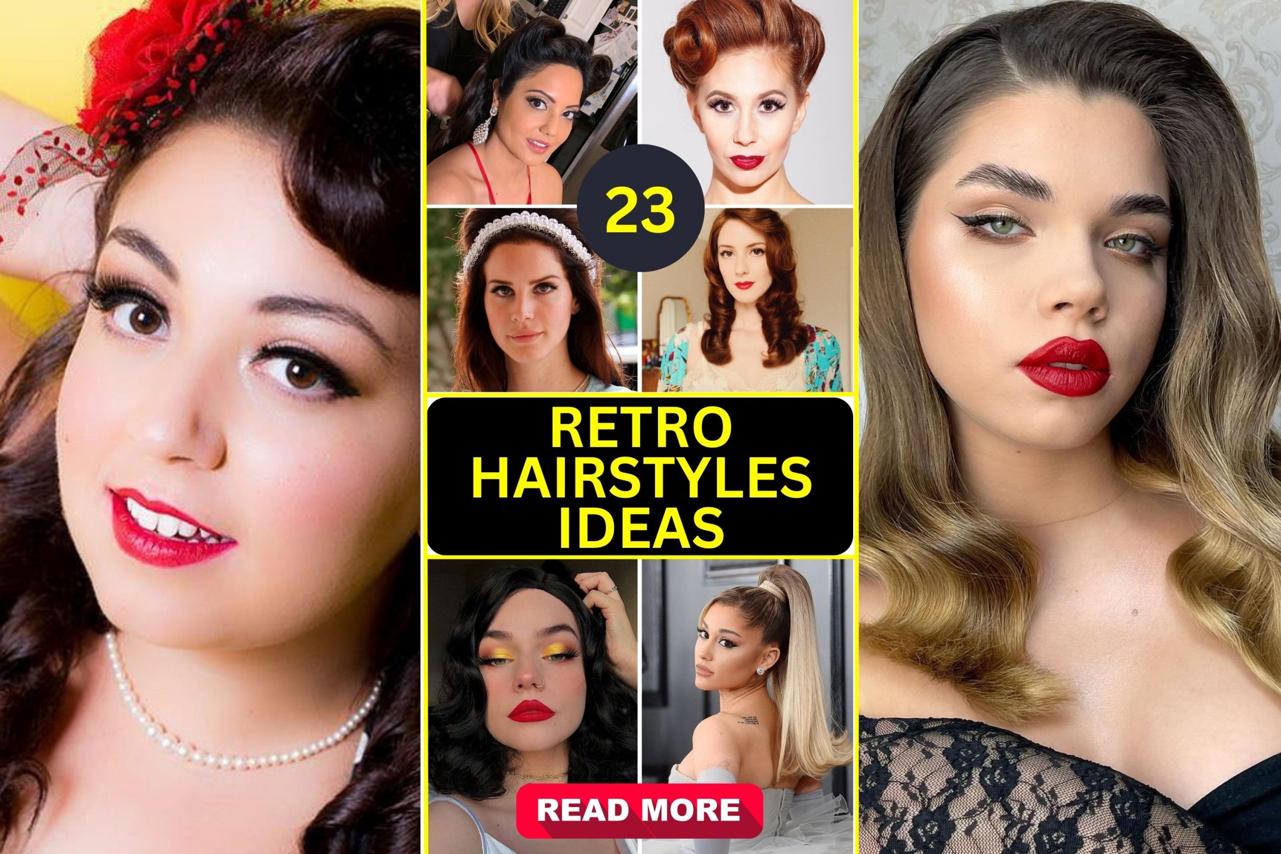 23 Retro Hairstyles Ideas: Timeless Styles to Elevate Your Look in 2024 ...
