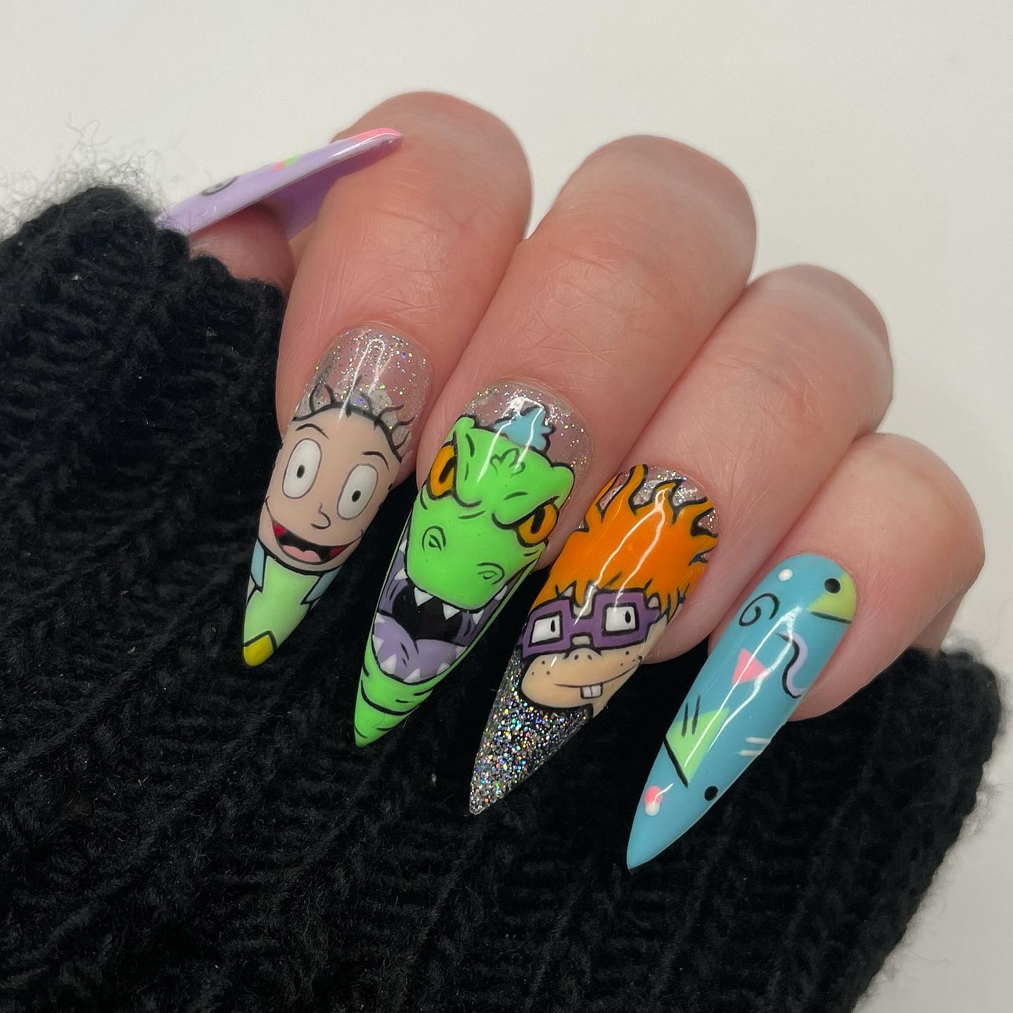 30 Stunning Cartoon Nails Ideas for 2024: Trendy Designs to Inspire ...