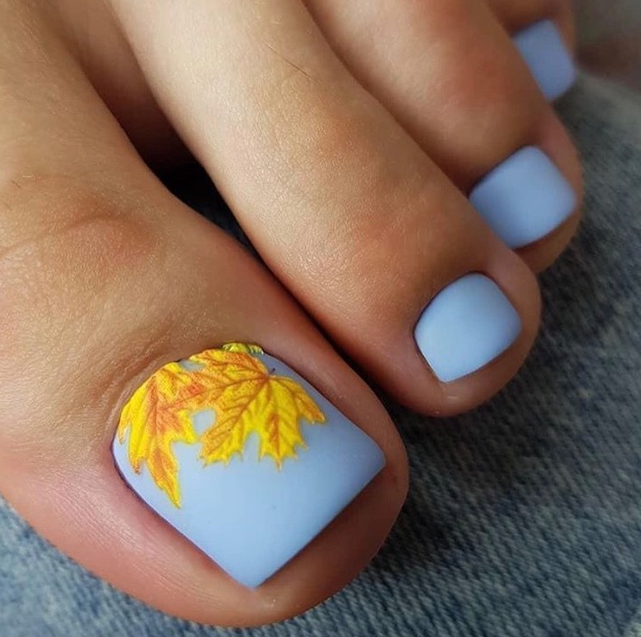 29 Stunning Fall Toe Nails to Inspire Your Autumn Pedicures - divagaze.com