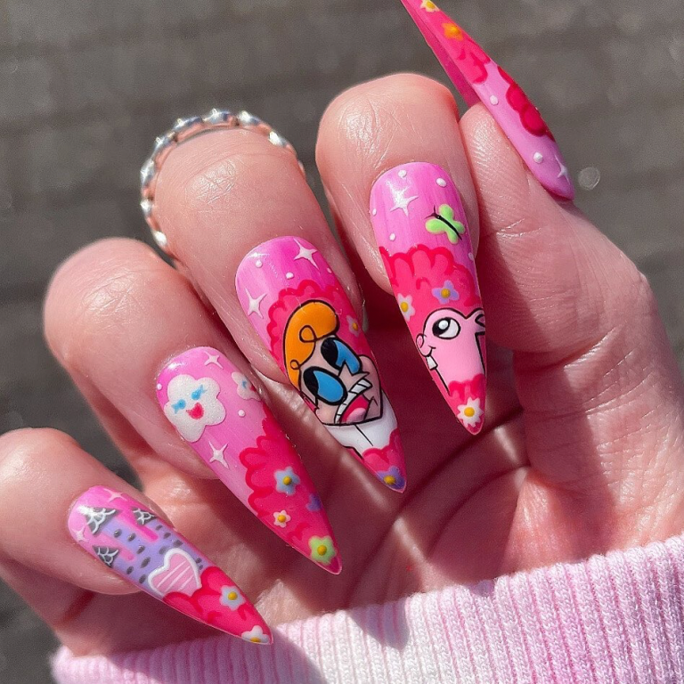 30 Stunning Cartoon Nails Ideas for 2024: Trendy Designs to Inspire ...