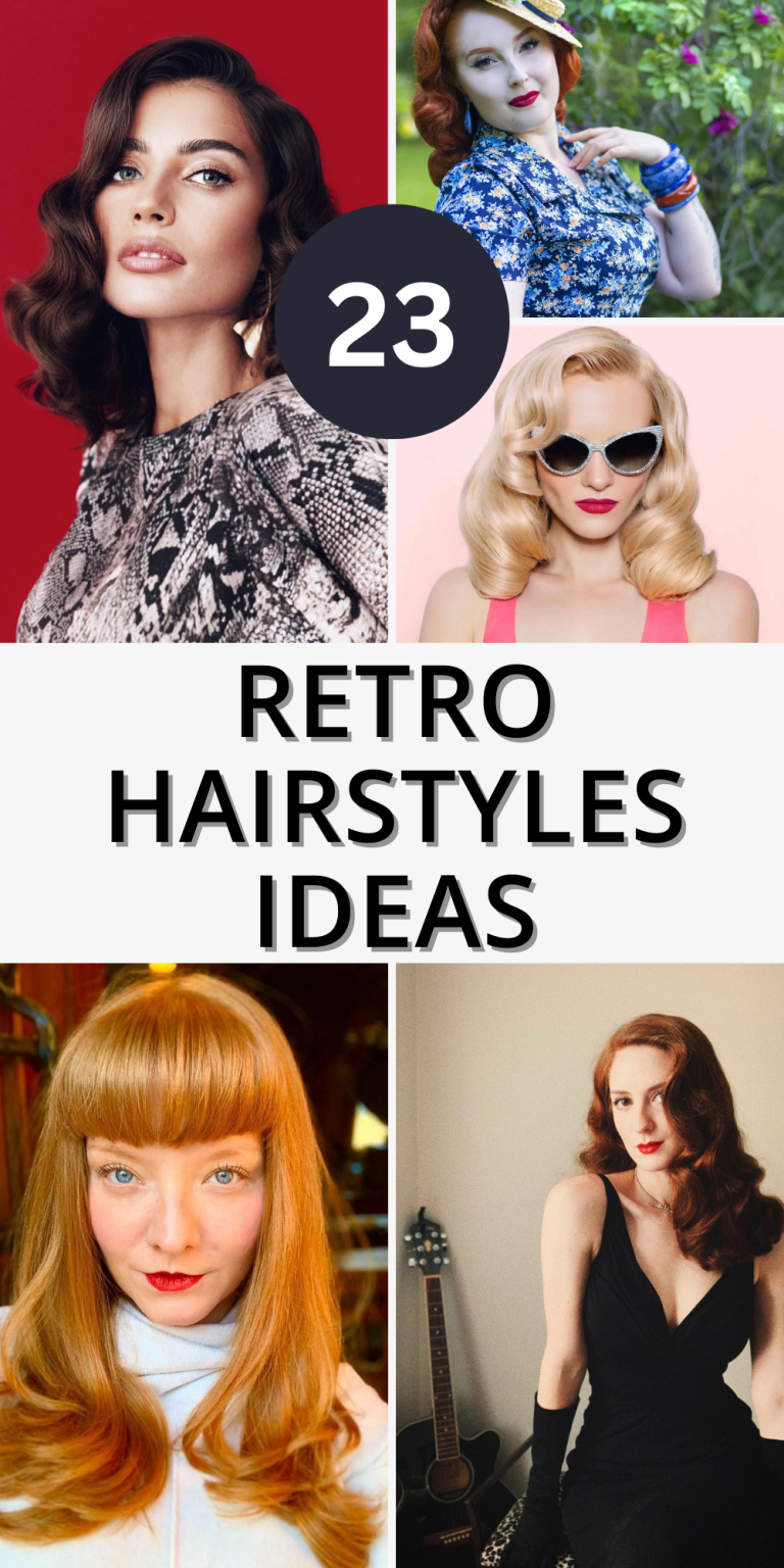 23 Retro Hairstyles Ideas: Timeless Styles to Elevate Your Look in 2024 ...