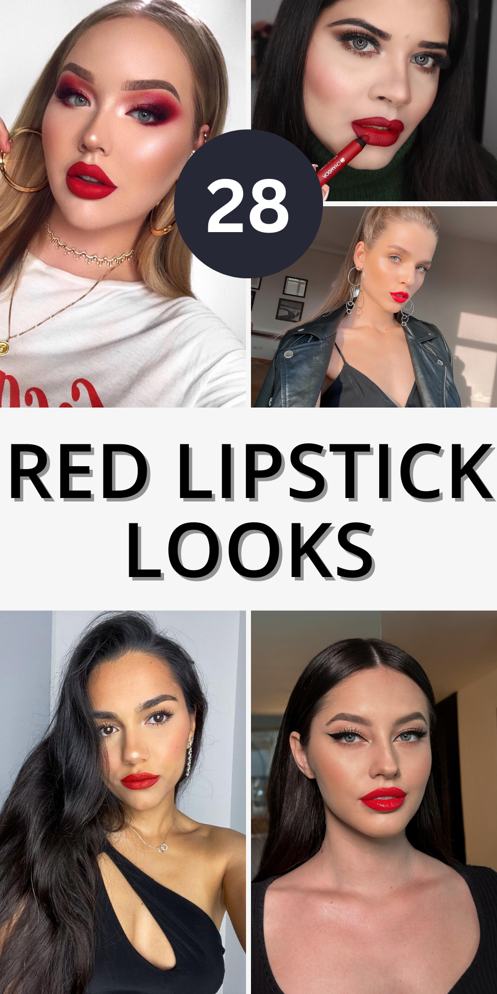 28 Red Lipstick Looks 2024: Bold and Beautiful Styles for Every ...