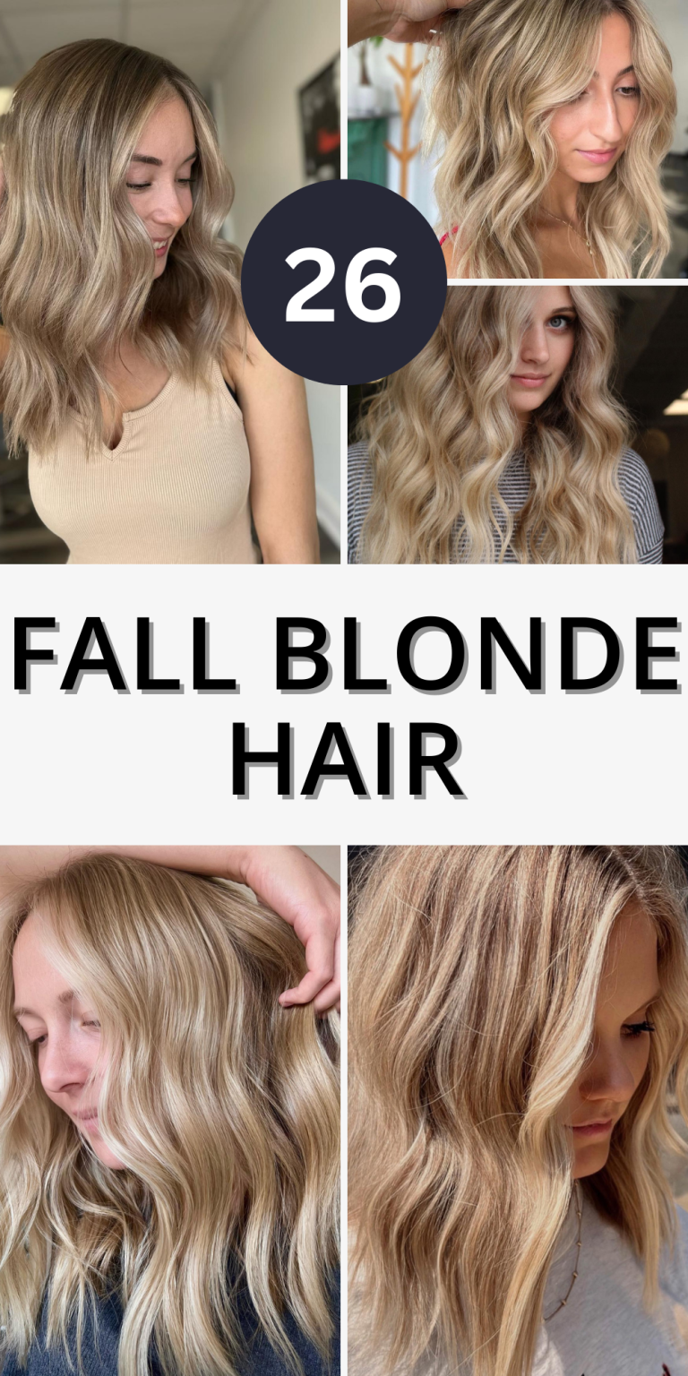 26 Fall Blonde Hair Ideas 2024: Stunning Styles to Refresh Your Look ...