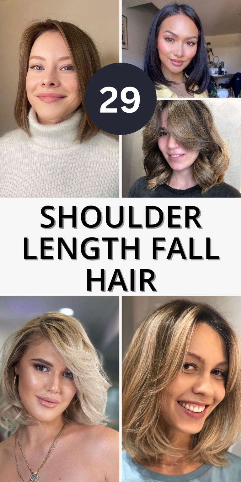 29 Must-Try Shoulder Length Fall Hair Styles: Perfect Cuts and Colors ...