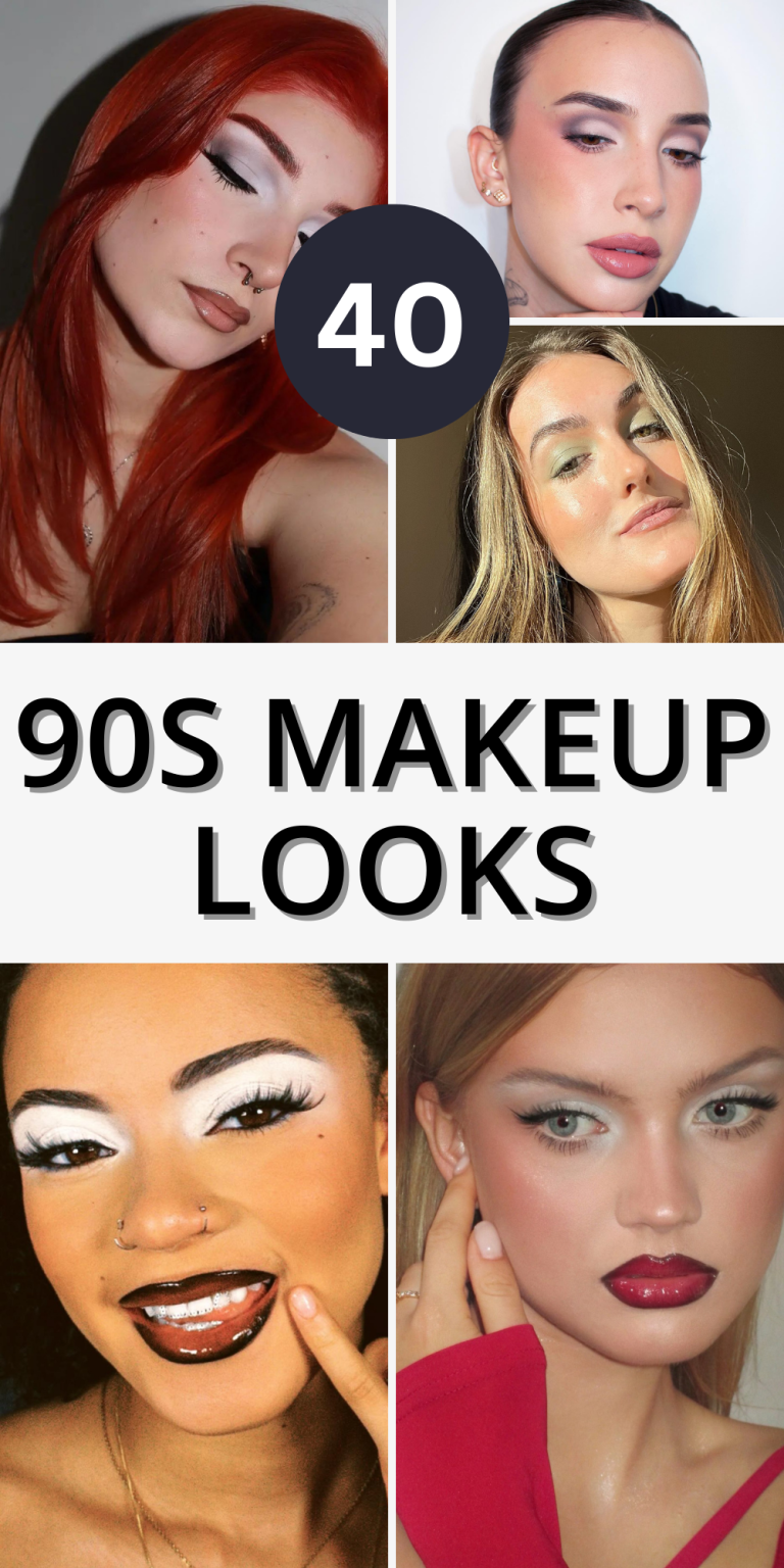 40 Iconic 90s Makeup Looks: Bold, Glamorous, and Trendsetting Styles ...