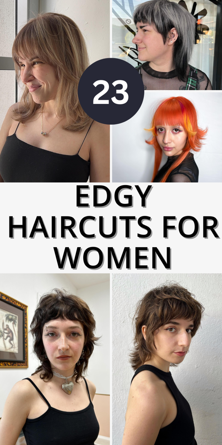 23 Edgy Haircuts for Women 2024: Bold and Stylish Hairstyles for Every ...