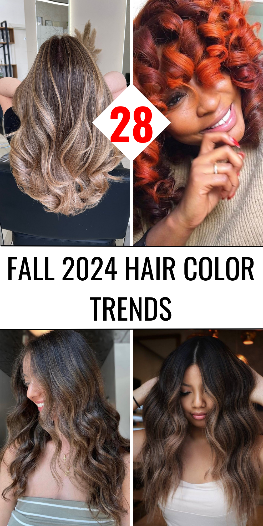 28 Stunning Fall 2024 Hair Color Trends to Transform Your Look ...