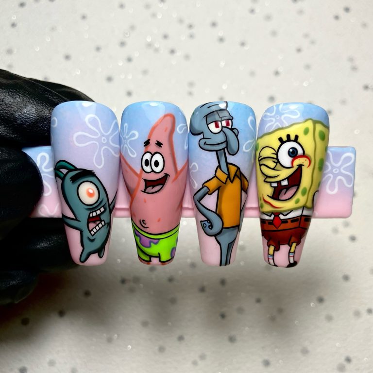 30 Stunning Cartoon Nails Ideas for 2024: Trendy Designs to Inspire ...