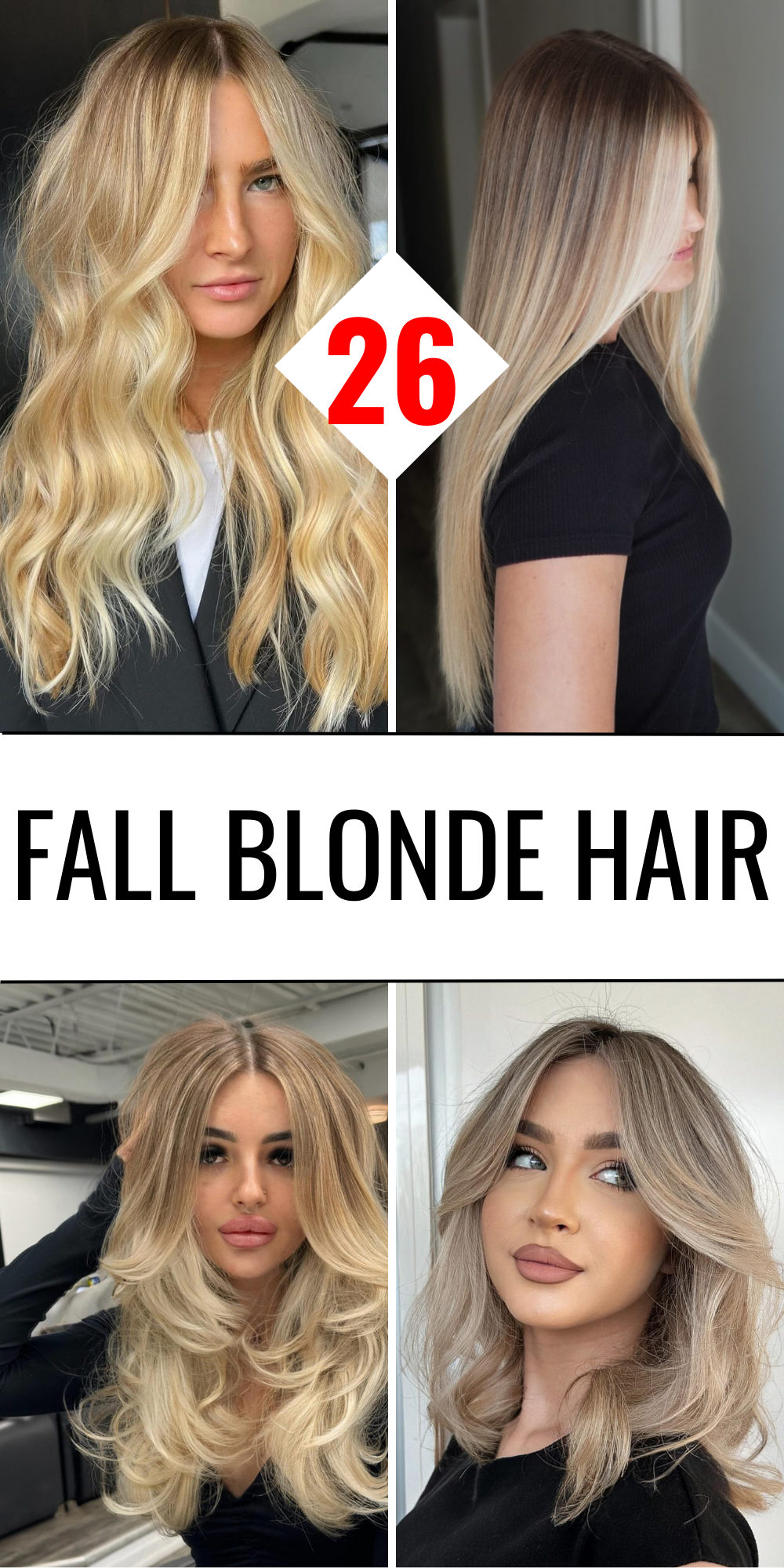 26 Fall Blonde Hair Ideas 2024: Stunning Styles to Refresh Your Look ...