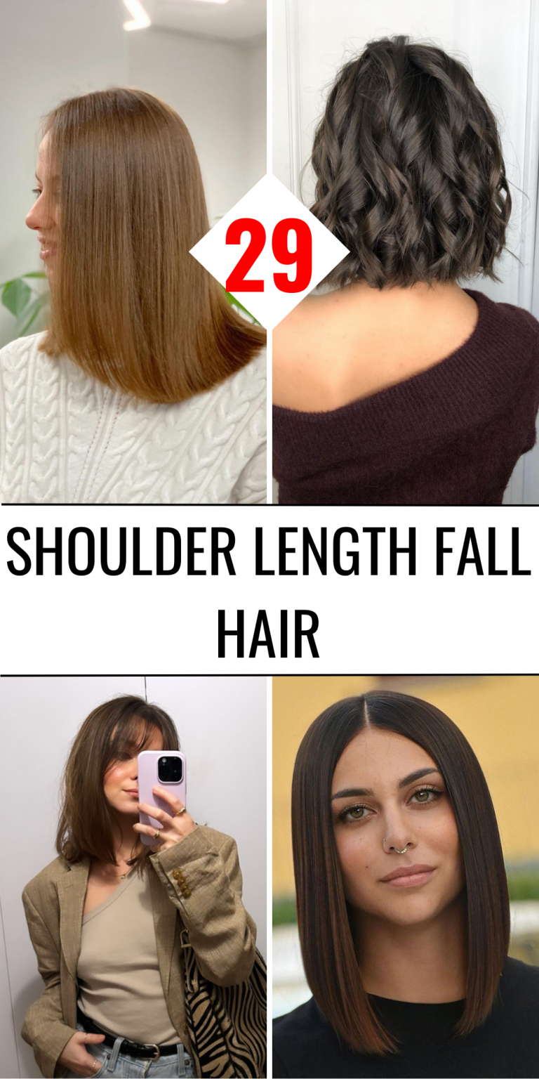 29 Must-Try Shoulder Length Fall Hair Styles: Perfect Cuts and Colors ...