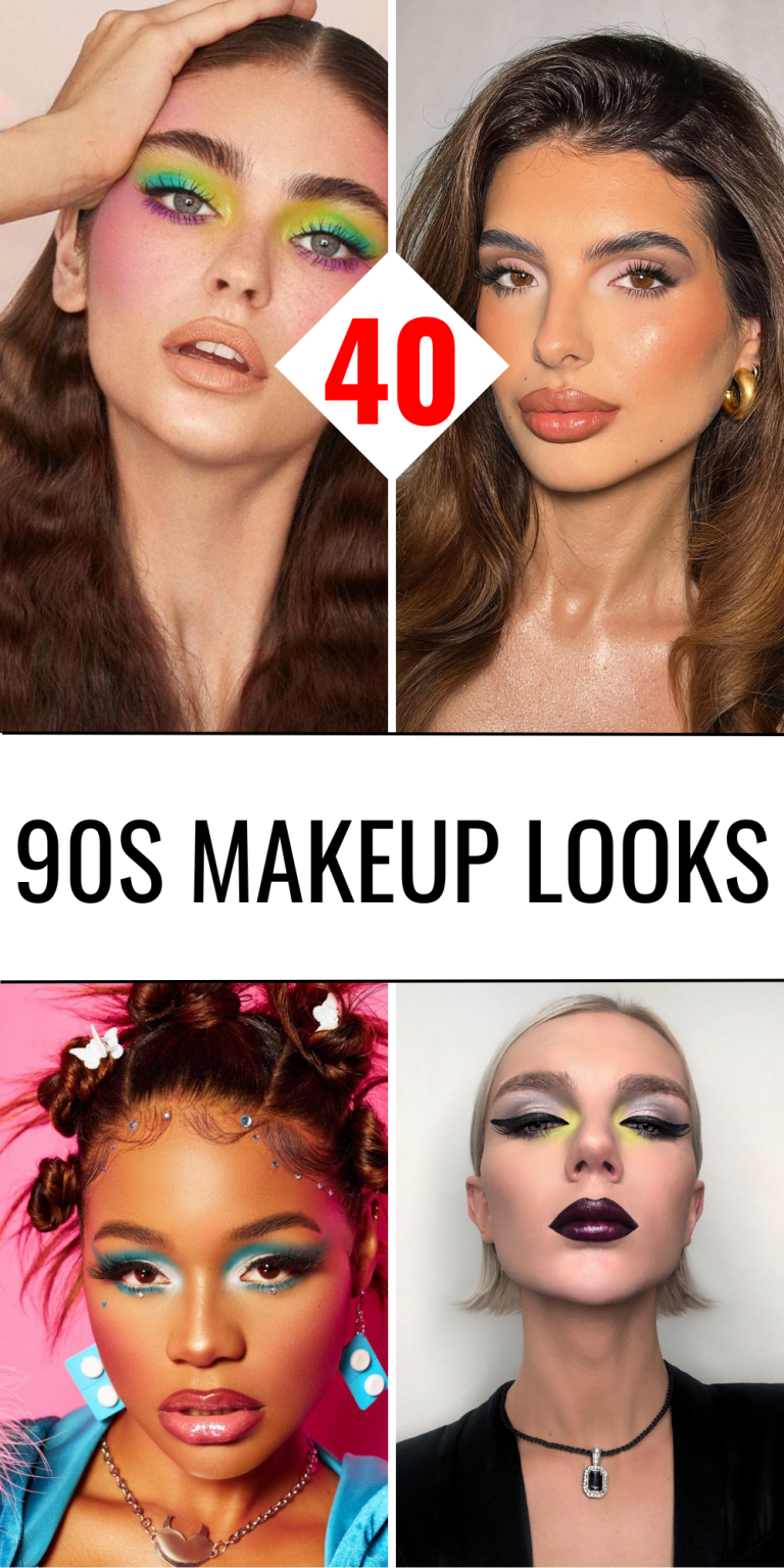 40 Iconic 90s Makeup Looks: Bold, Glamorous, and Trendsetting Styles ...