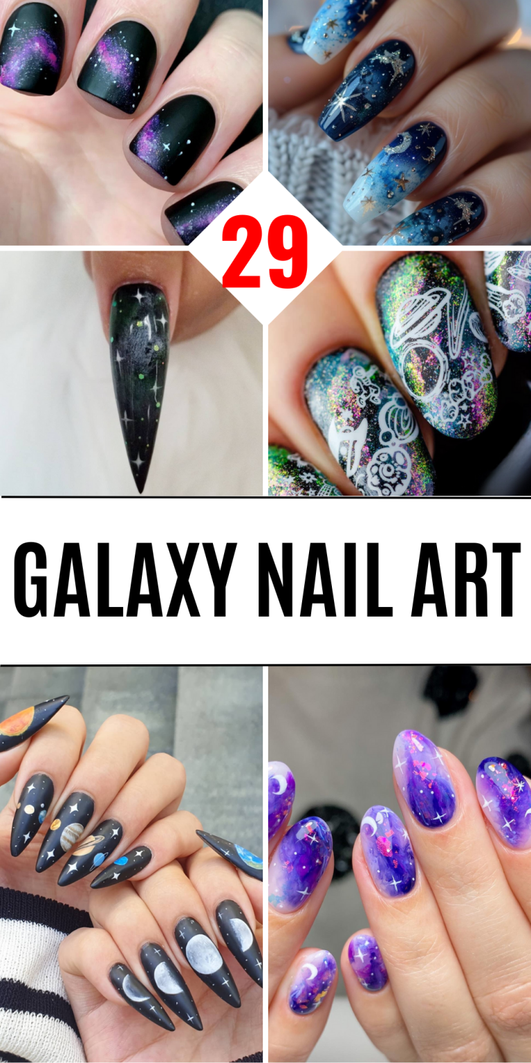 29 Galaxy Nail Art Designs to Shine in 2024: Cosmic Ideas for Stunning ...