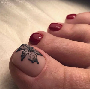 29 Stunning Fall Toe Nails to Inspire Your Autumn Pedicures - divagaze.com