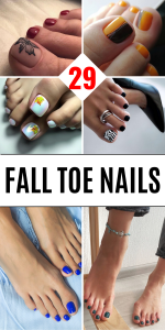 29 Stunning Fall Toe Nails to Inspire Your Autumn Pedicures - divagaze.com